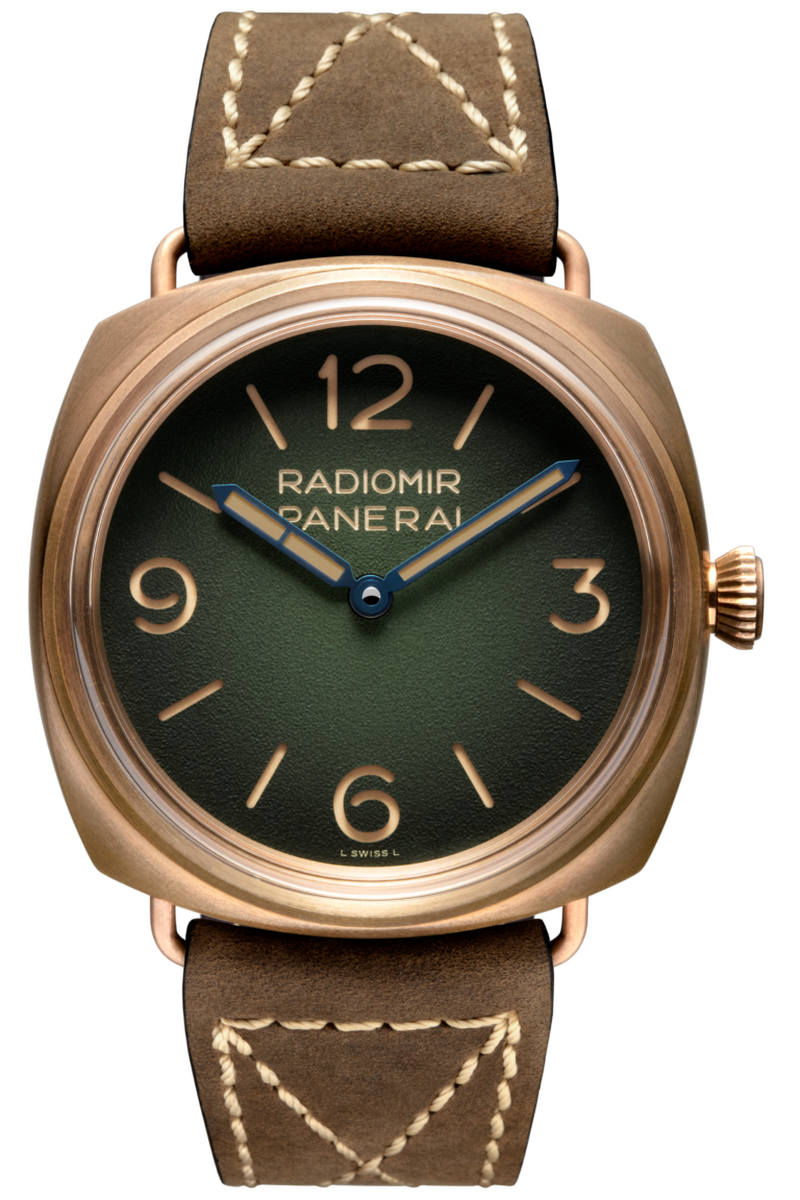 Panerai Radiomir Bronzo Manual Green 47mm PAM00760 | LORO