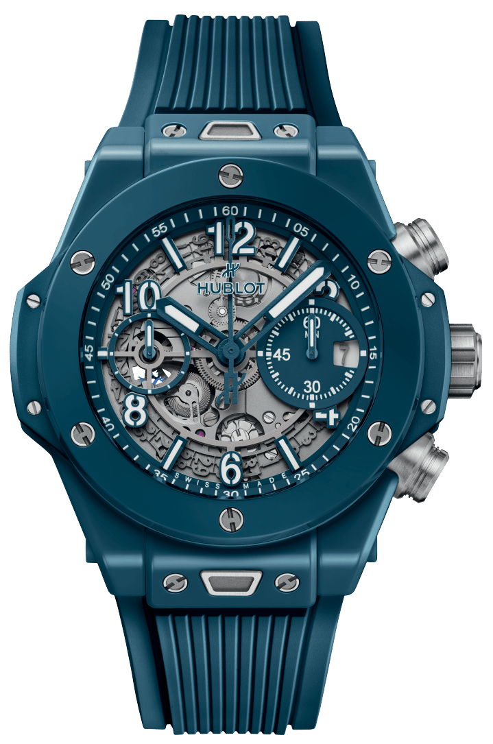 Hublot Big Bang Unico Chronograph Petrol Blue Ceramic 42mm 441.ES.5121 ...