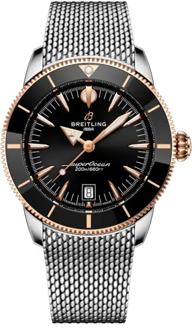 Breitling Superocean Heritage B31 Red Gold & Steel Black 42mm ...